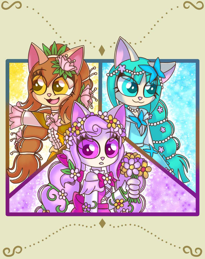 Puffballbell And Foldy In Nature Outfits By Sarahbless13 On Deviantart