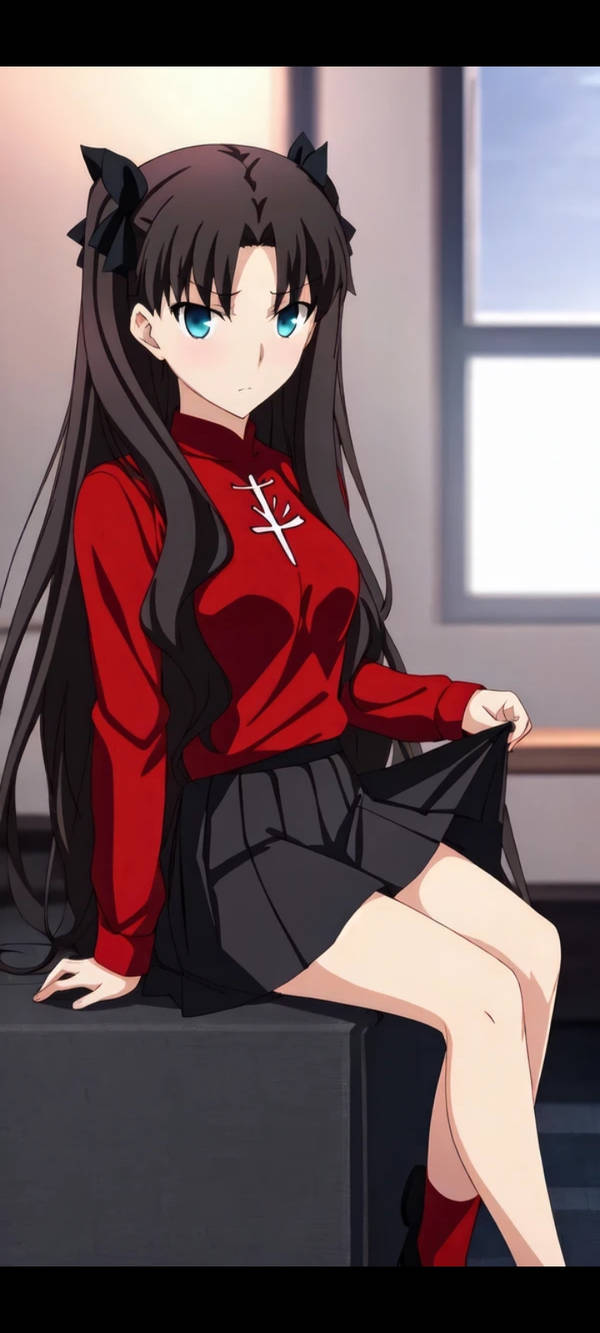 Rin Tohsaka Beautiful Legs By Mariochriss On Deviantart