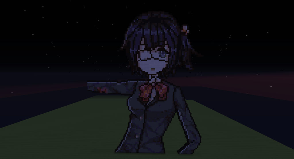 Rikka Takanashi Minecraft Pixel Art By Zephlotus On Deviantart