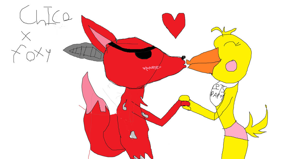 Foxy X Chica By Bestships123 On Deviantart