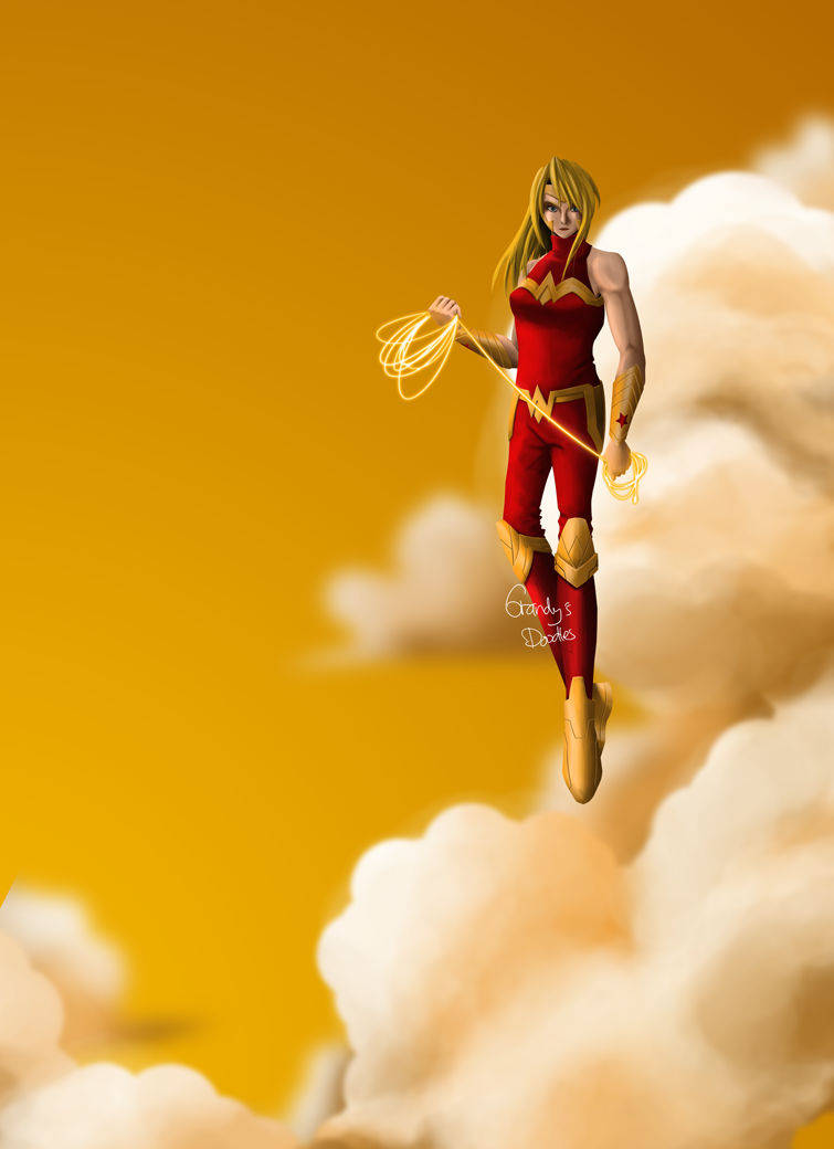 Cassie Sandsmark Wonder Girl By Amateurartworker On Deviantart