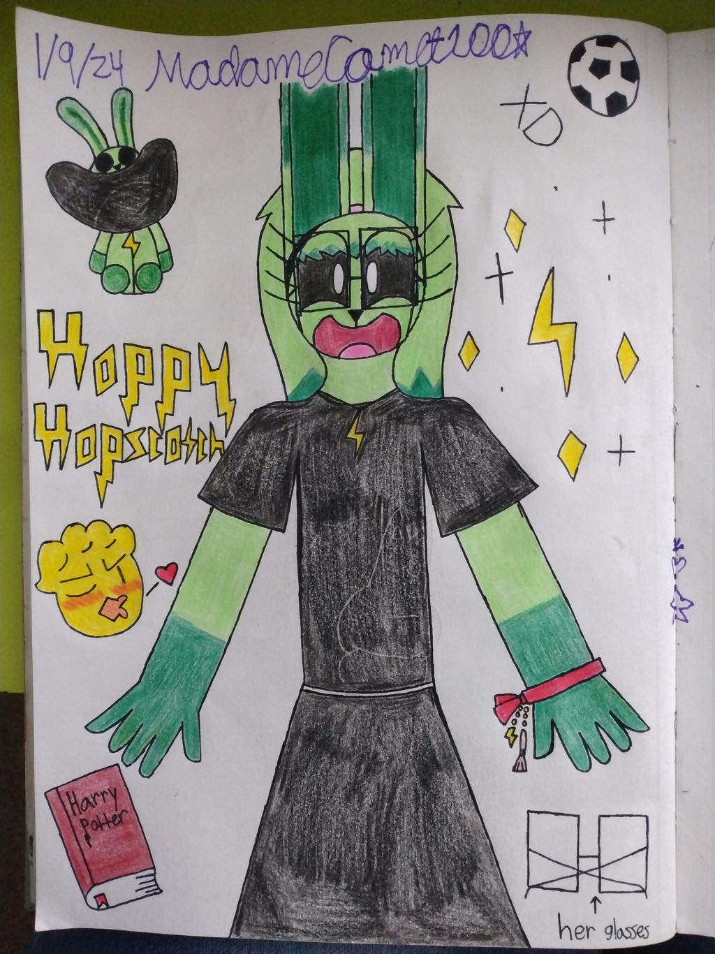 My Version Of Hoppy Hopscotch By Madamecomet100 On Deviantart