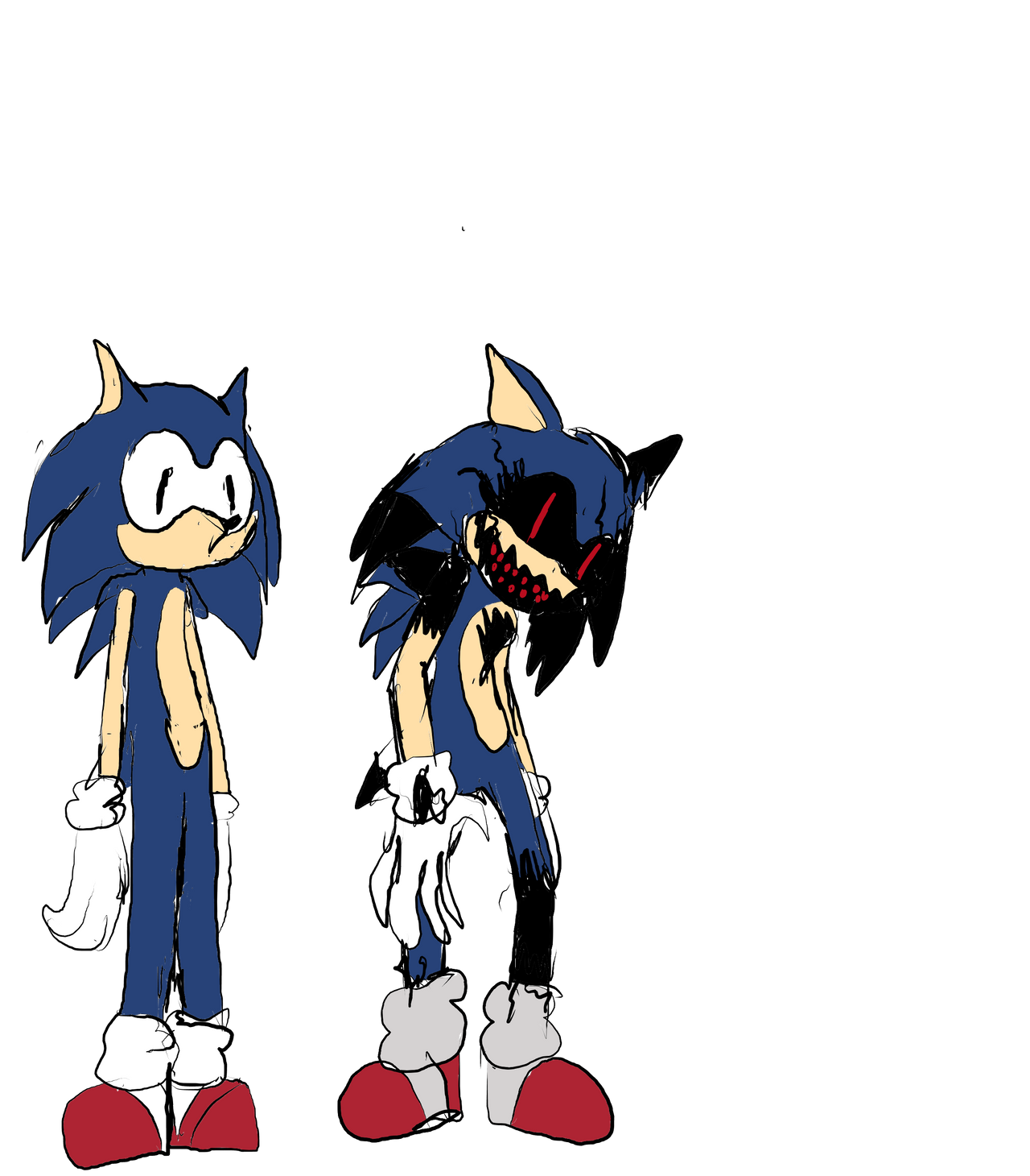 Gooofy Ah Sonic Exe Cringe Oc By Drixzid On Deviantart