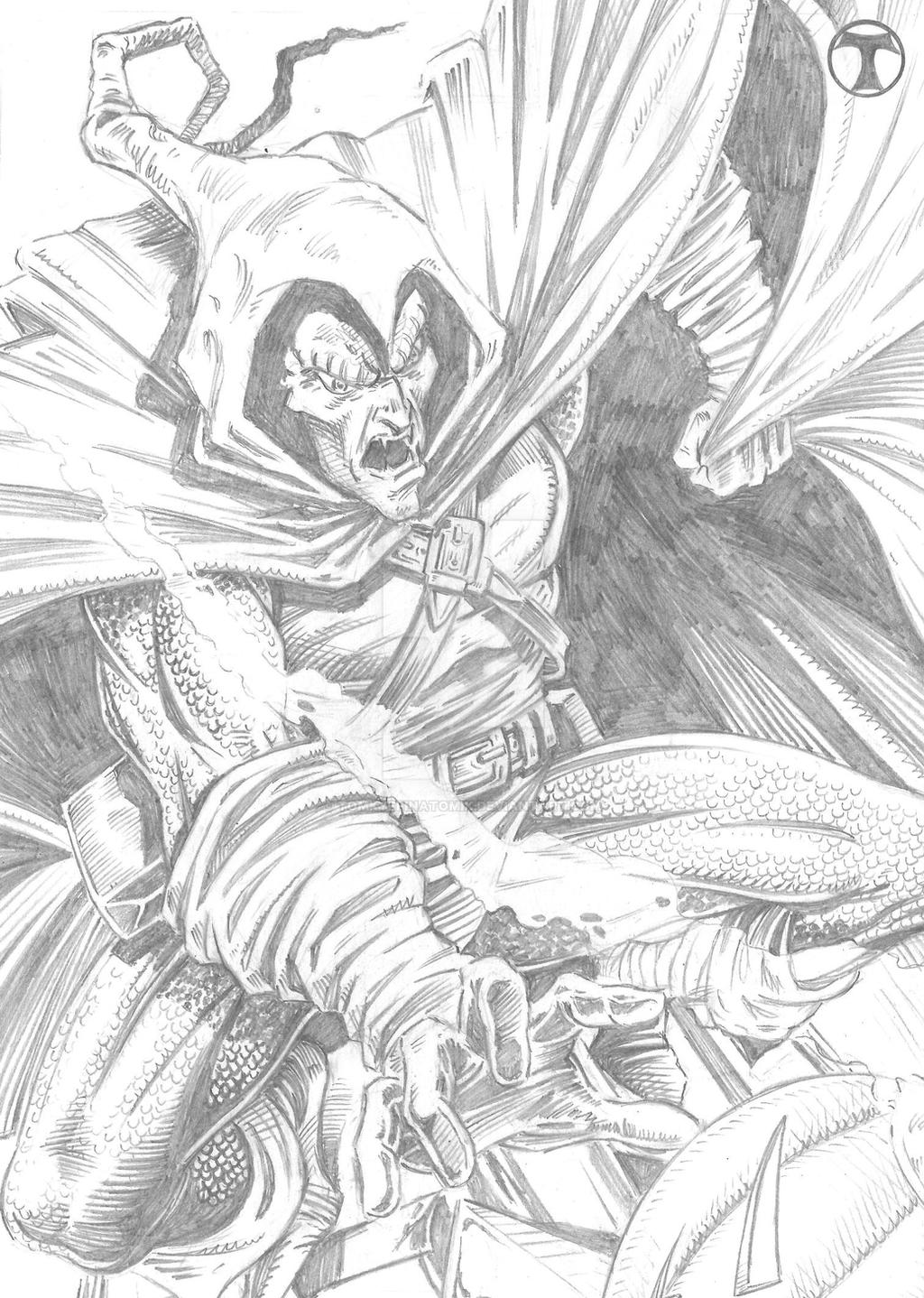 Marvel Green Goblin Pencil By Tomkyffinatomik On Deviantart