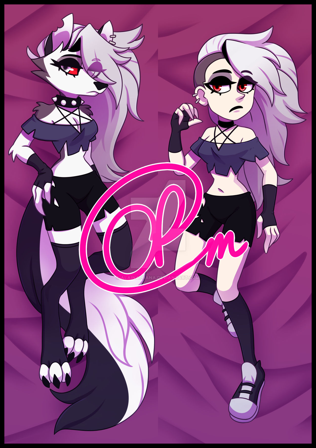 Helluva Boss Dakimakura Loona By Alainaprana On Deviantart