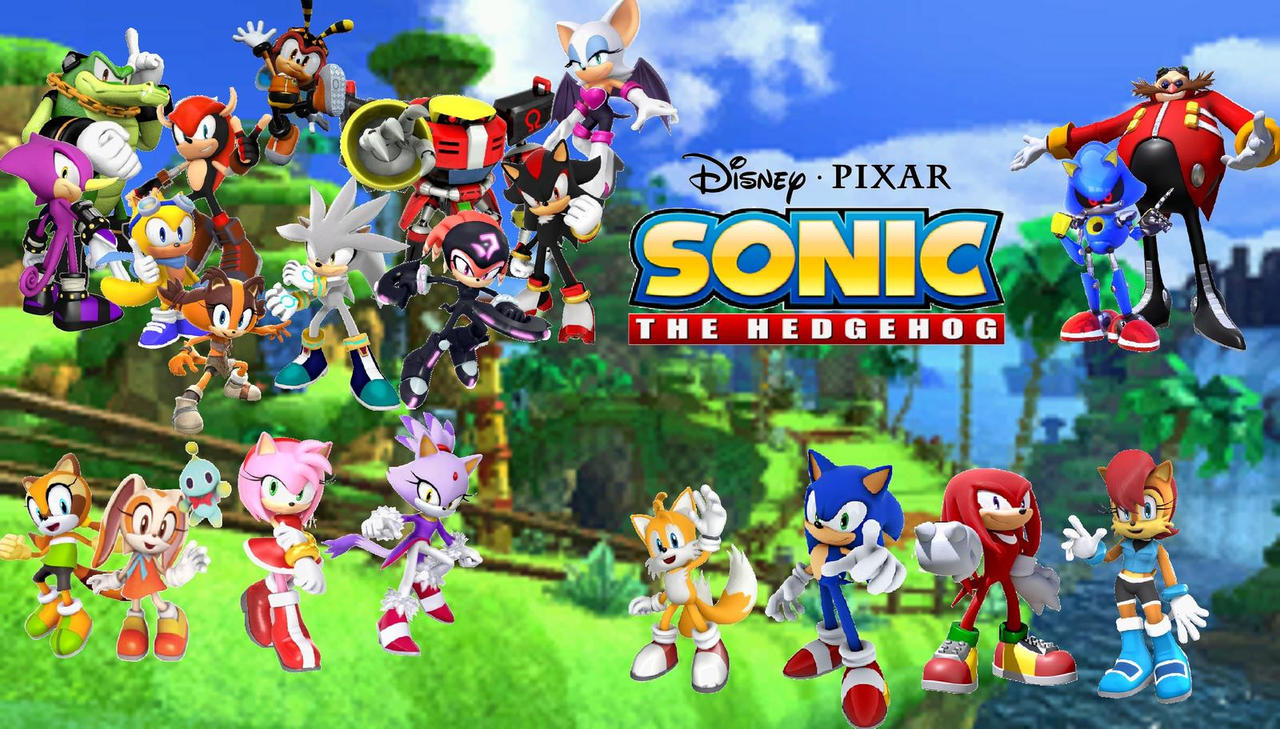 Disney/Pixar: Sonic the Hedgehog (poster 02) by Zero-Hour2099 on DeviantArt Disney/Pixar: Sonic the Hedgehog (poster 02) by Zero-Hour2099 on DeviantArt
