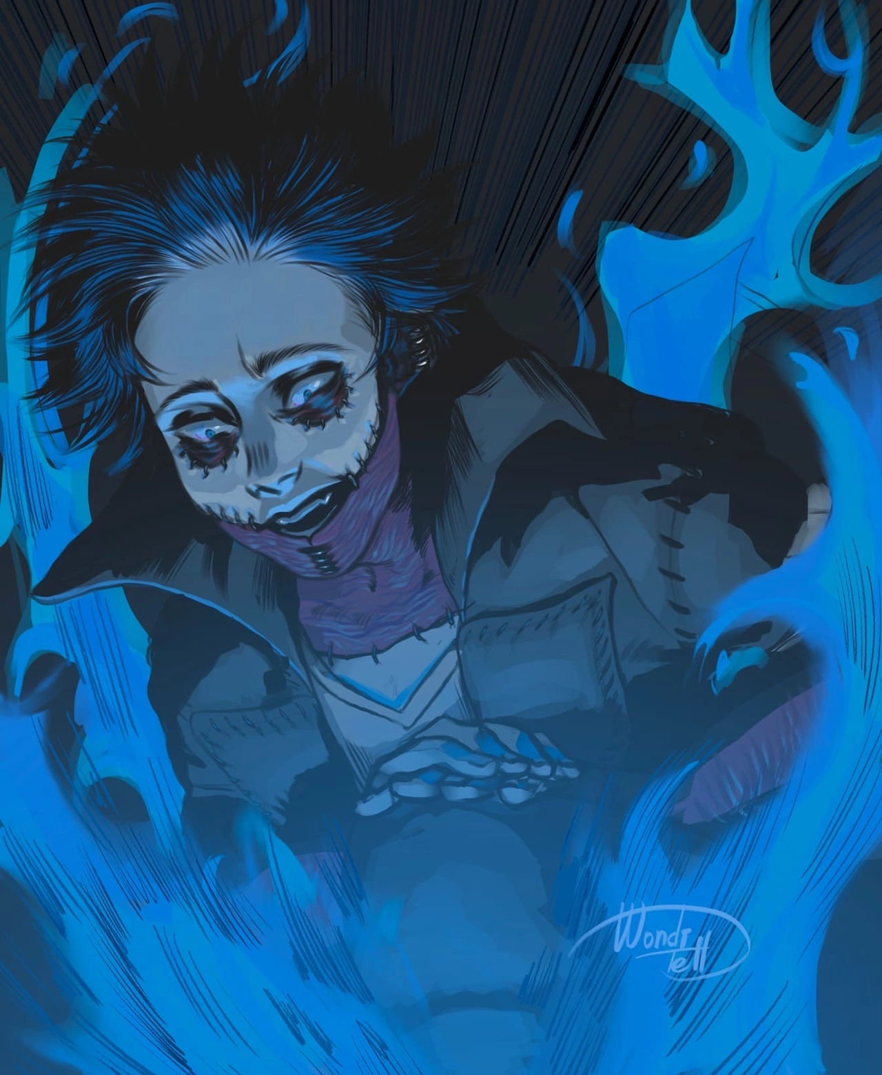 Dabi My Hero Academia Fanart By Wonditell00 On Deviantart