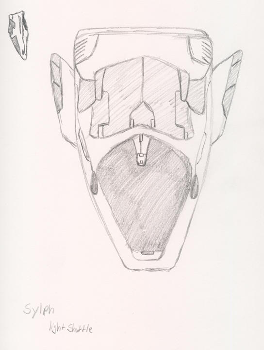 Sylph Light Shuttle By Aegis San On Deviantart
