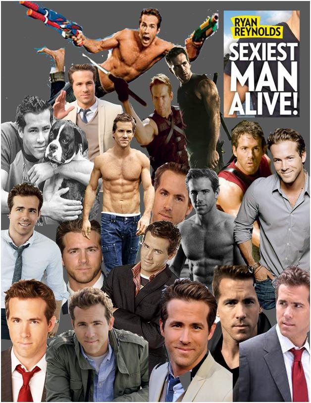 Ryan Reynolds Collage By Monicazhen On Deviantart