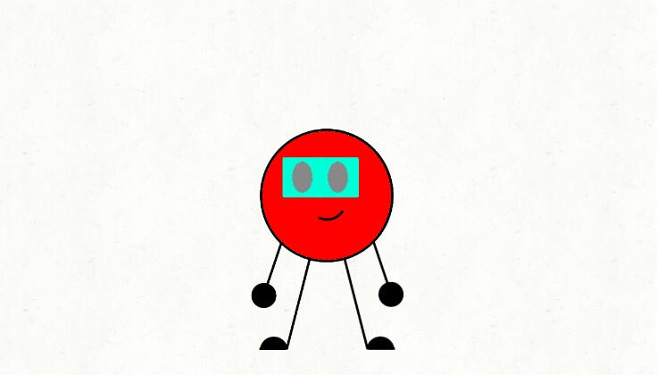 Red Circle With The Glasses On Again By Redorbishere On Deviantart