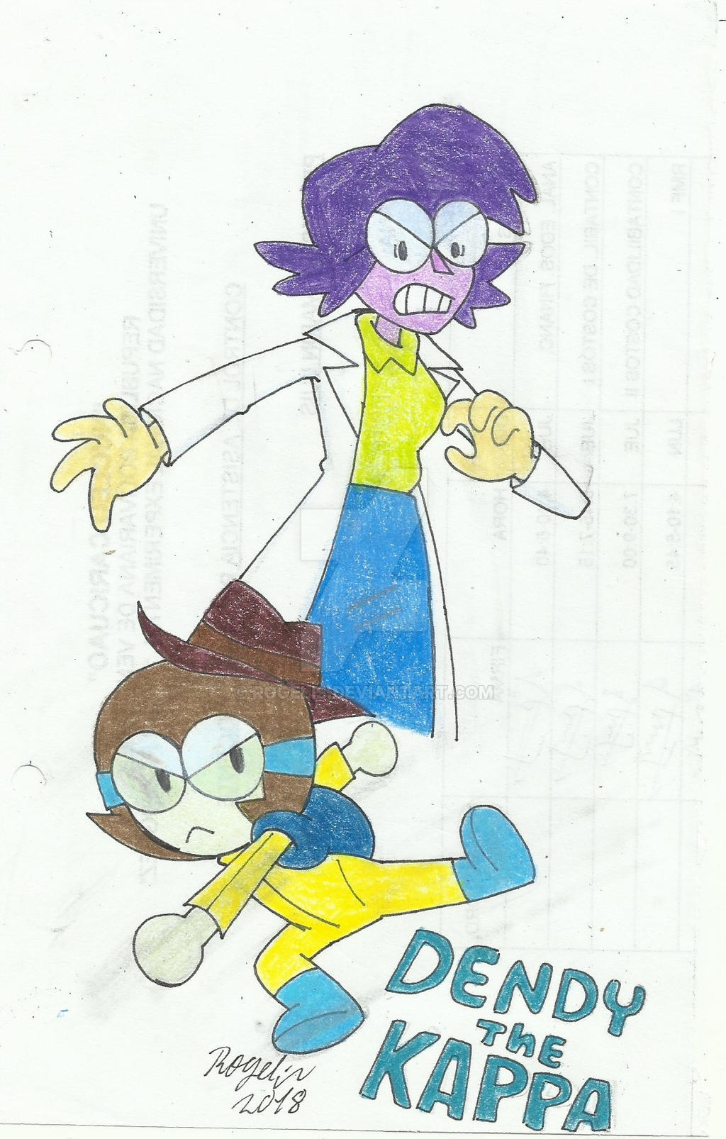 Dendy The Kappa Agent D By Rogelis On Deviantart