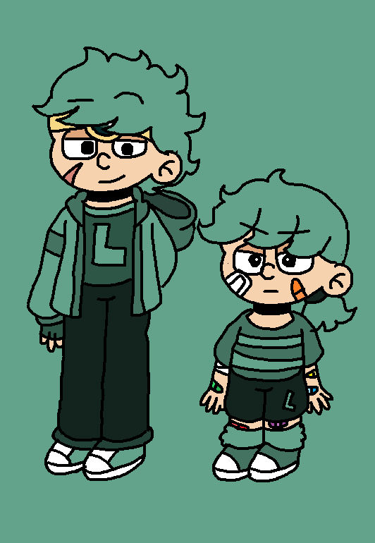 Humanized Upper and Lower Case L by That-Fangirl-Draws on DeviantArt Humanized Upper and Lower Case L by That-Fangirl-Draws on DeviantArt
