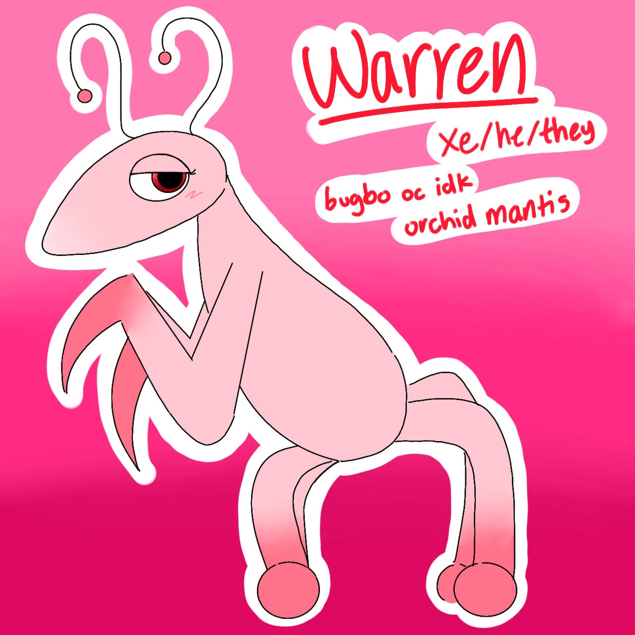 Warren Bugbo Oc By Ghostlyghoulboii On Deviantart