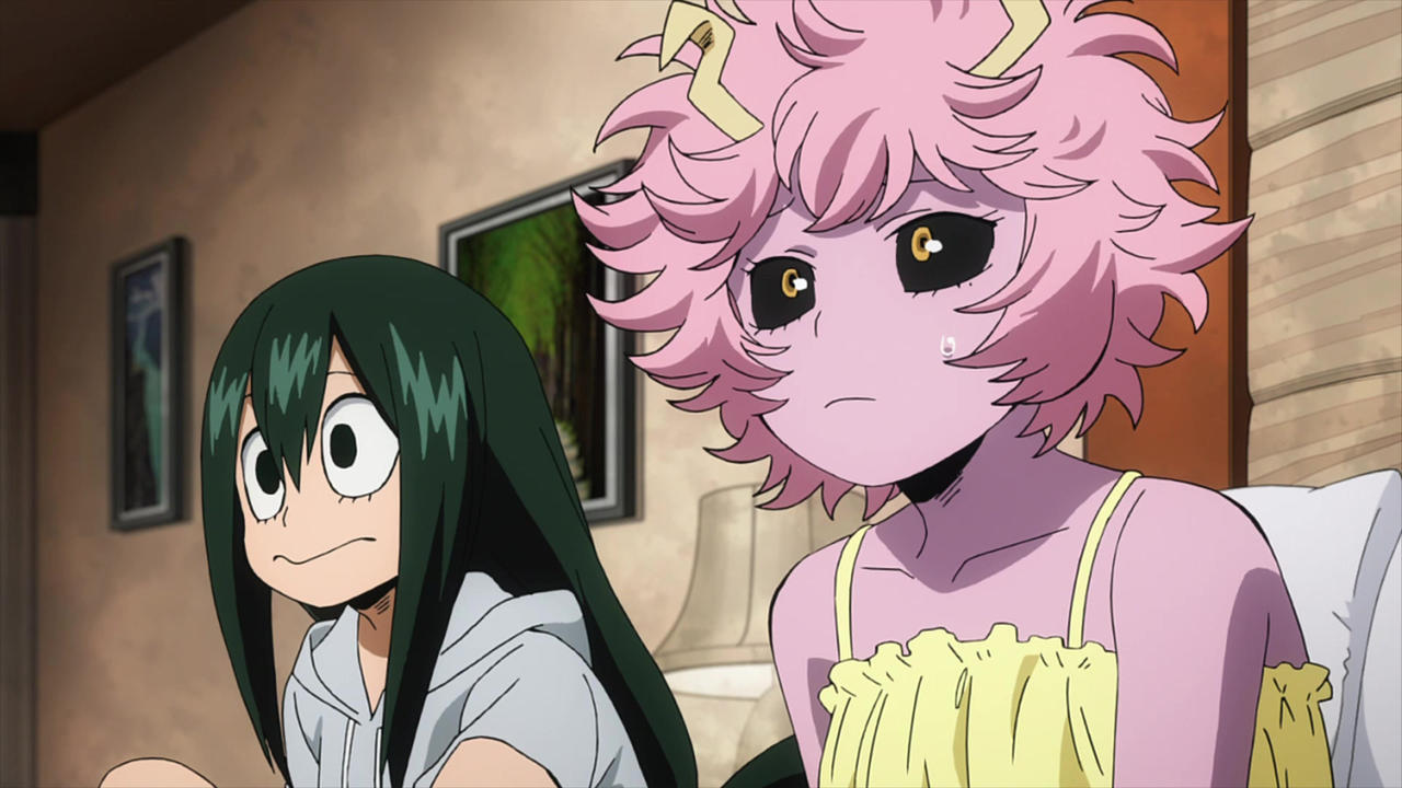 Tsuyu And Mina My Hero Academia Two Heroes By Acidwaifu On Deviantart