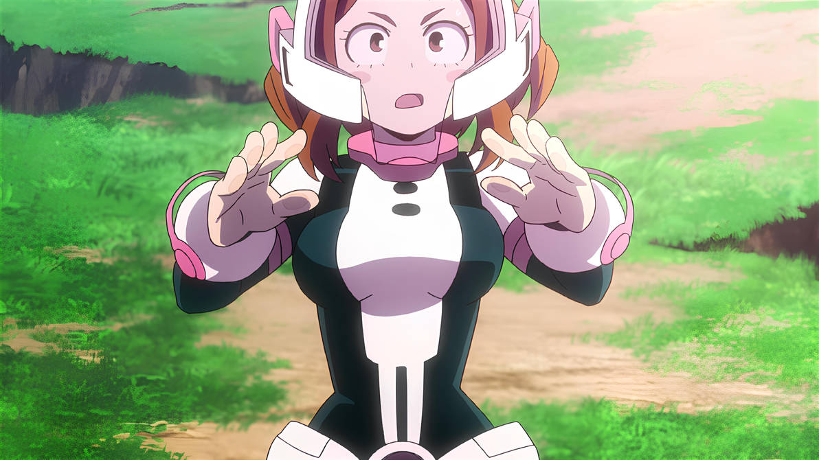Ochaco Uraraka My Hero Academia Heroes Rising By Acidwaifu On