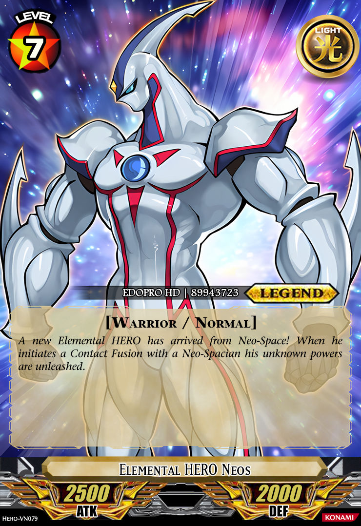Elemental Hero Neos By Thong3 On Deviantart