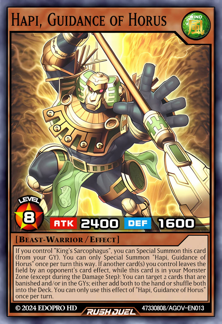 Hapi, Guidance of Horus-RD by Thong3 on DeviantArt Hapi, Guidance of Horus-RD by Thong3 on DeviantArt