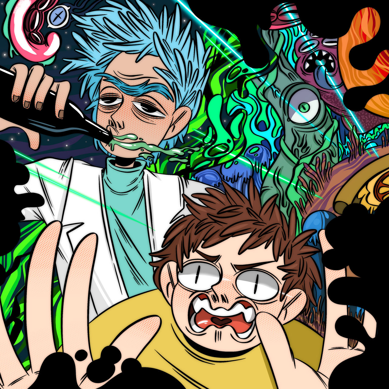 Rick And Morty Fan Art By Luciferluciferr On DeviantArt rick-and-morty-fan-art-by-luciferluciferr-on-deviantart