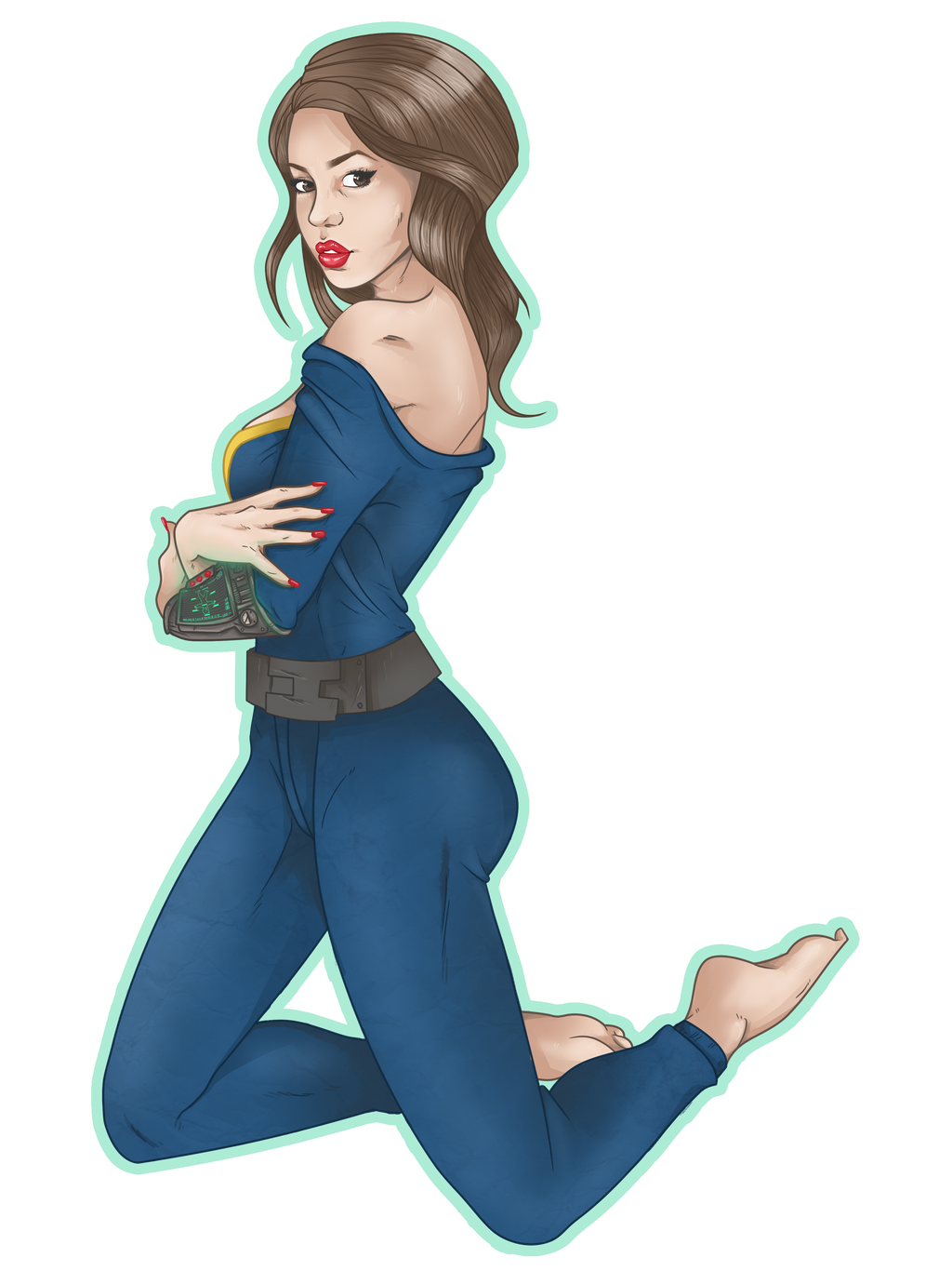 Fallout Vault Girl By Mcrmorbid On Deviantart