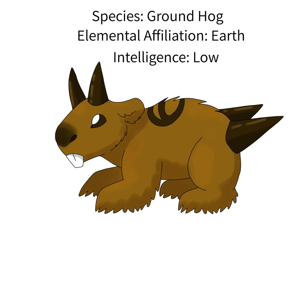 Ground Hog Reference Sheet By Eeveesanddragons On Deviantart