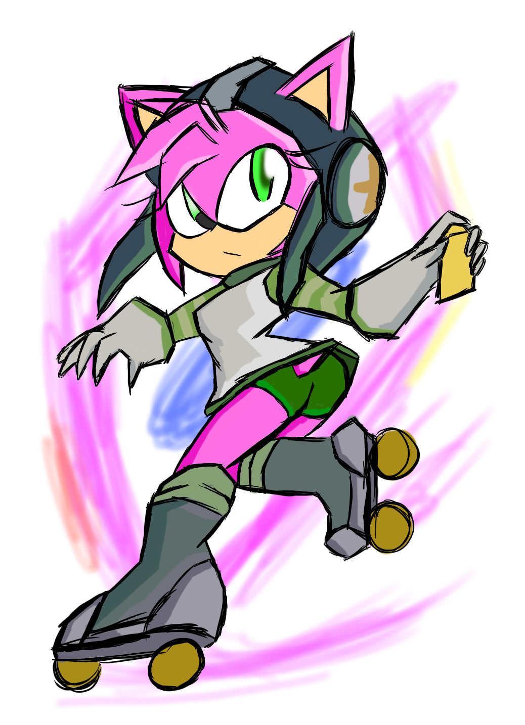 Amy Pink Pop By Xero J On Deviantart