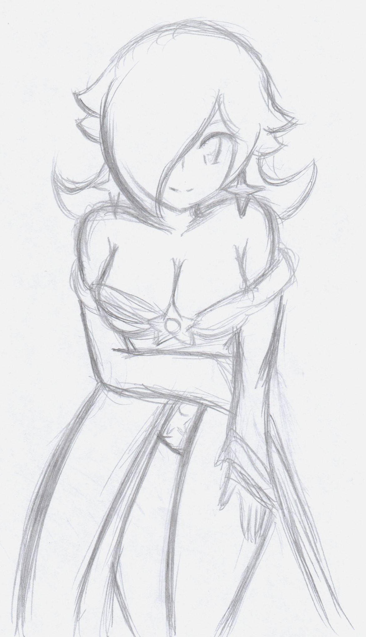 Rosalina S H Classic Pinup Sketch By Xero J On Deviantart