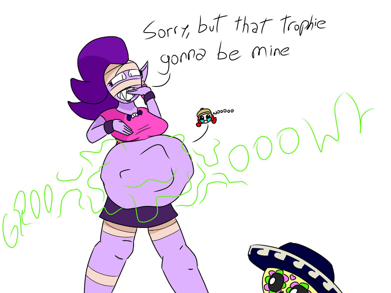 Brawl Stars Emz Vore By Colettevore On Deviantart