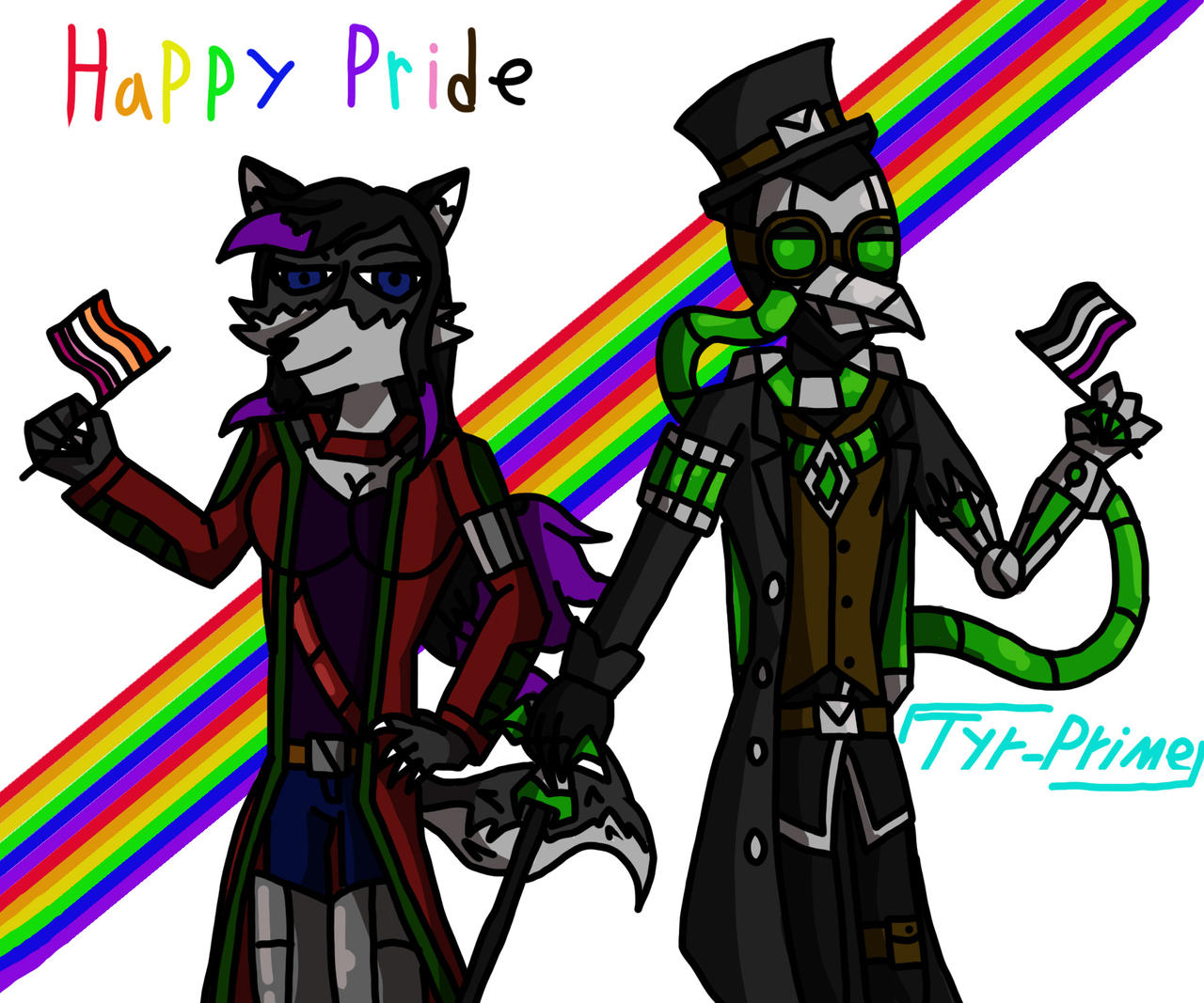 Oc Pride Month By Tyr Prime On Deviantart