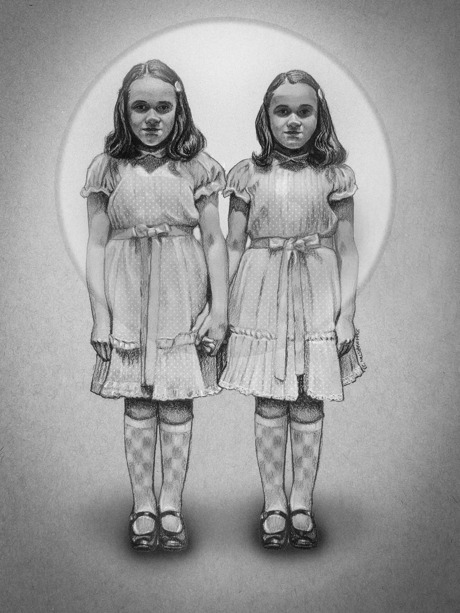 Twins From The Shining By Marstonmac On Deviantart