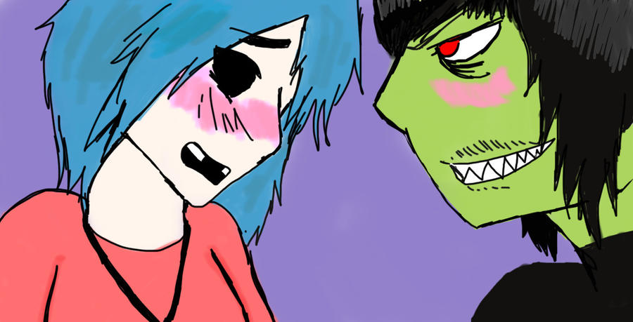 Murdoc X 2d By Sydneec On Deviantart
