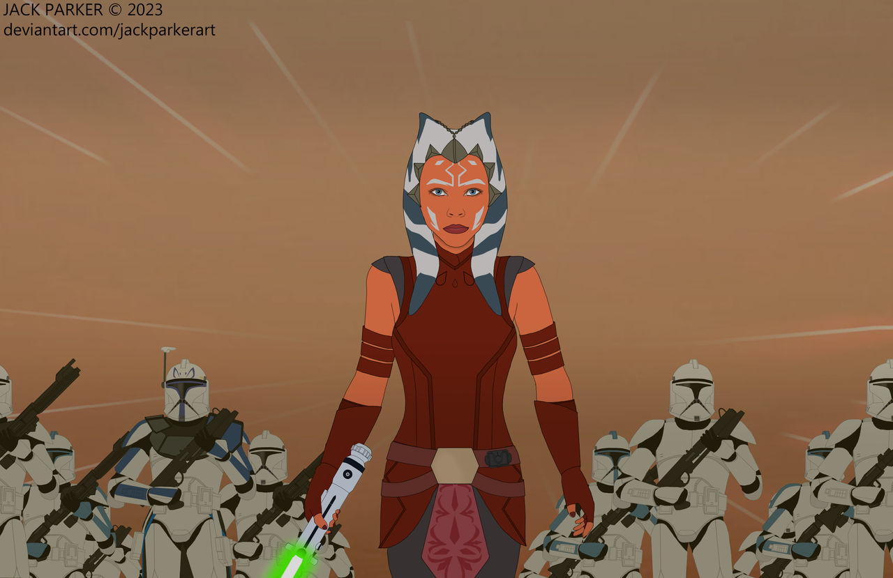 Ahsoka Tano Ahsoka Season 1 Episode 5 By Jackparkerart On Deviantart