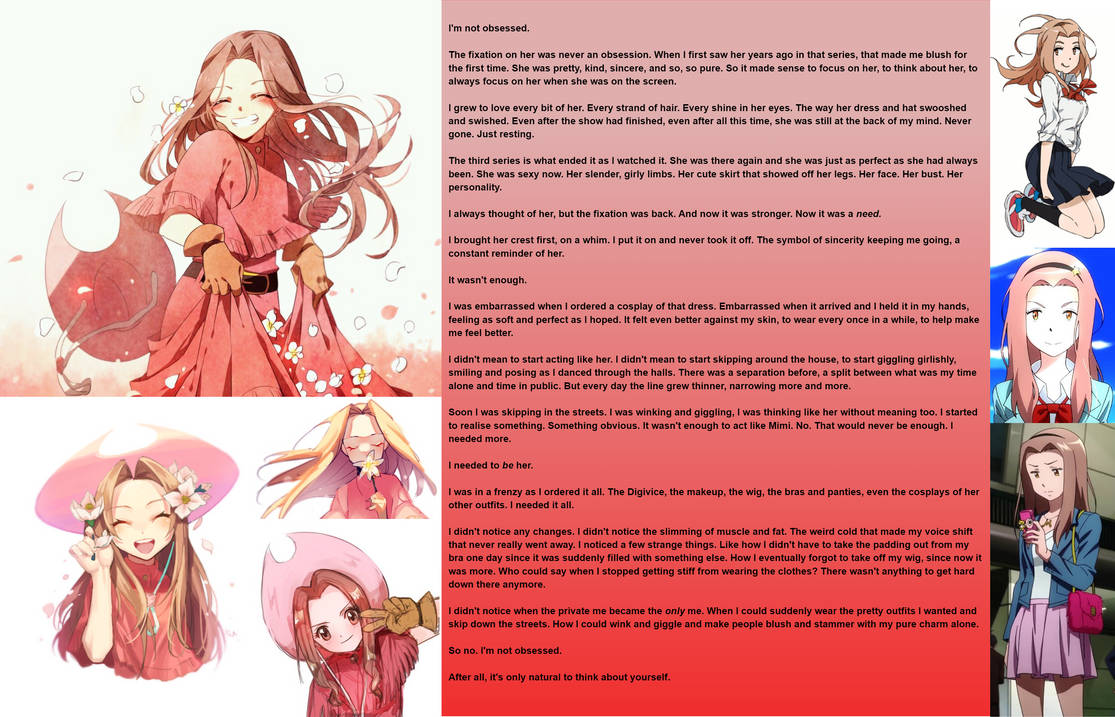 The Obsession Mimi Digimon Tg Caption By Thetgscourge On Deviantart