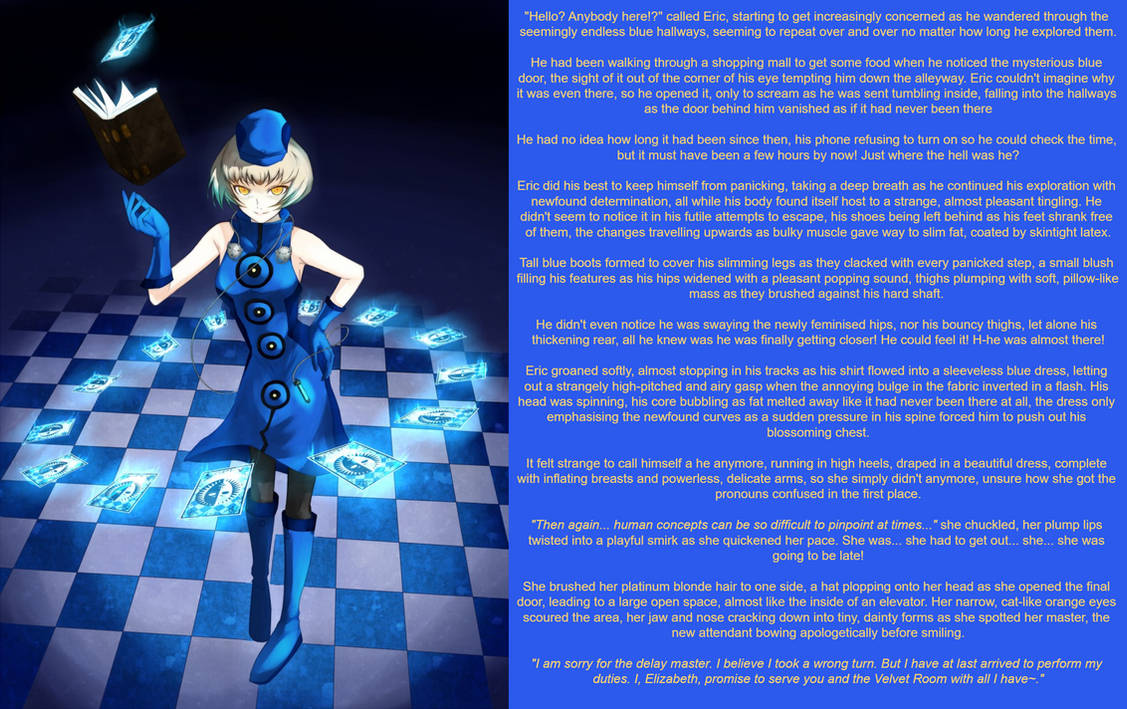 Velvet All Over Elizabeth Persona 3 Tg Caption By Thetgscourge On Deviantart