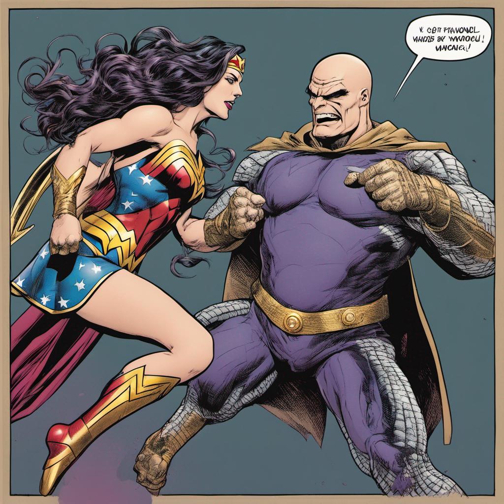 Wonder Woman Vs Warlord By Vicroc On Deviantart
