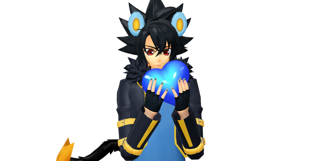 Mmd Pokemans Luxray Valentines Day By Capricova On Deviantart