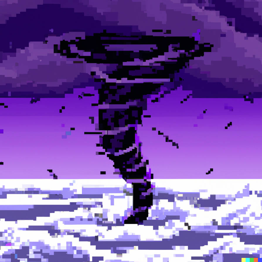 Purple Tornado Pixel Art By Photonpheonix On Deviantart