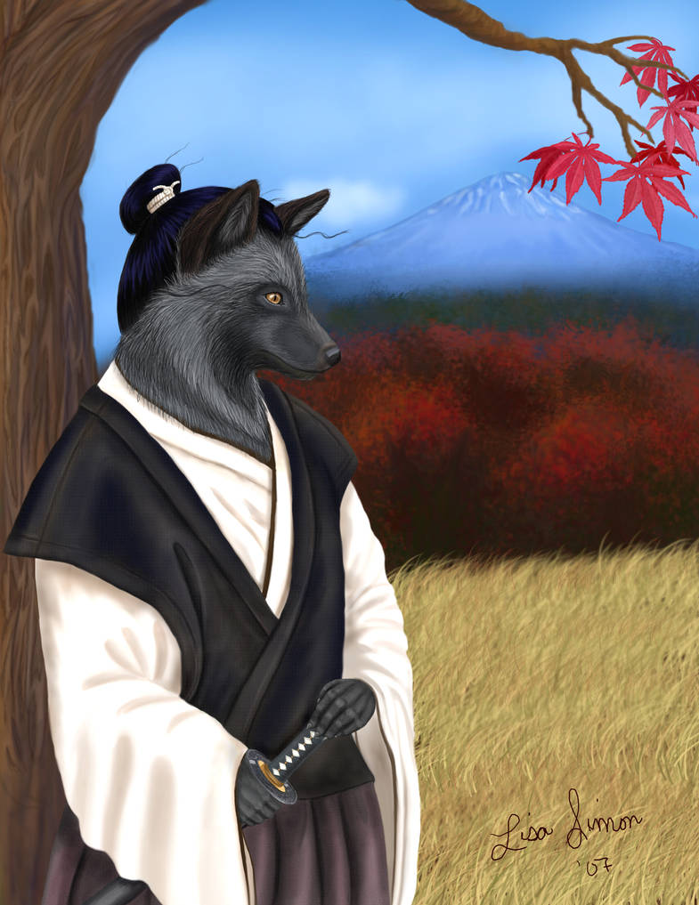 Kitsune Samurai By Aurianfae On Deviantart