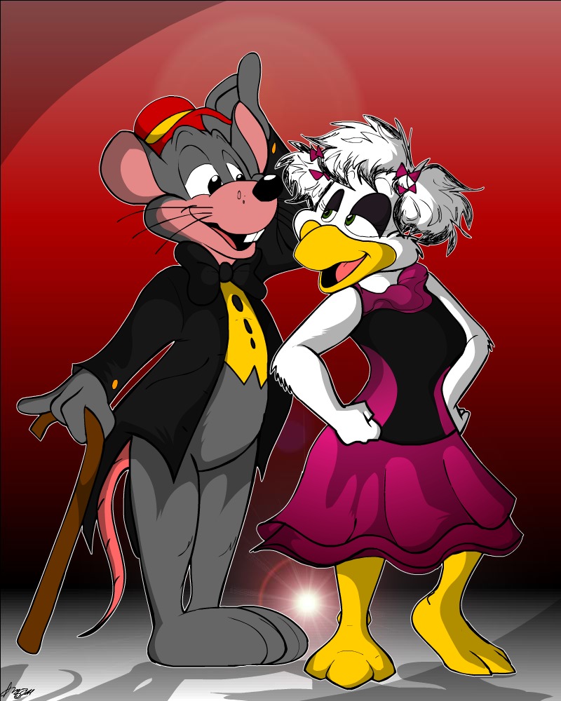 Chuck E Cheese And Helen Henny Are Gonna Dance By Mocksingbird On