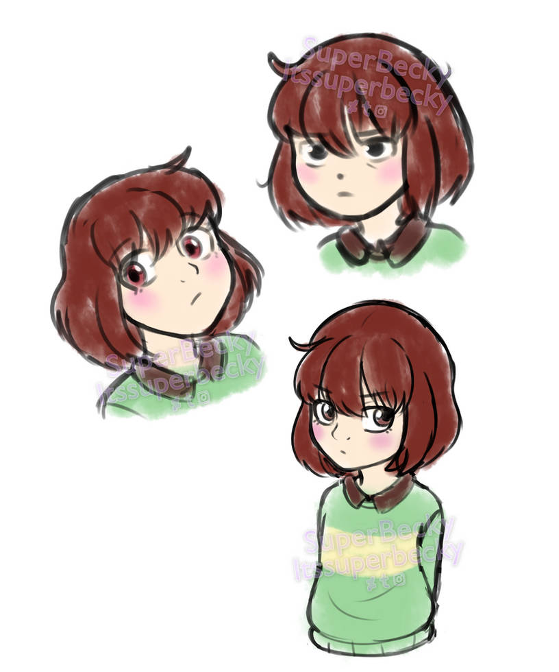 Chara Doodles by SuperBecky on DeviantArt Chara Doodles by SuperBecky on DeviantArt