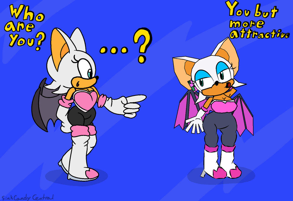Rouge Meets Classic Rouge By Sinkcandycentral On Deviantart