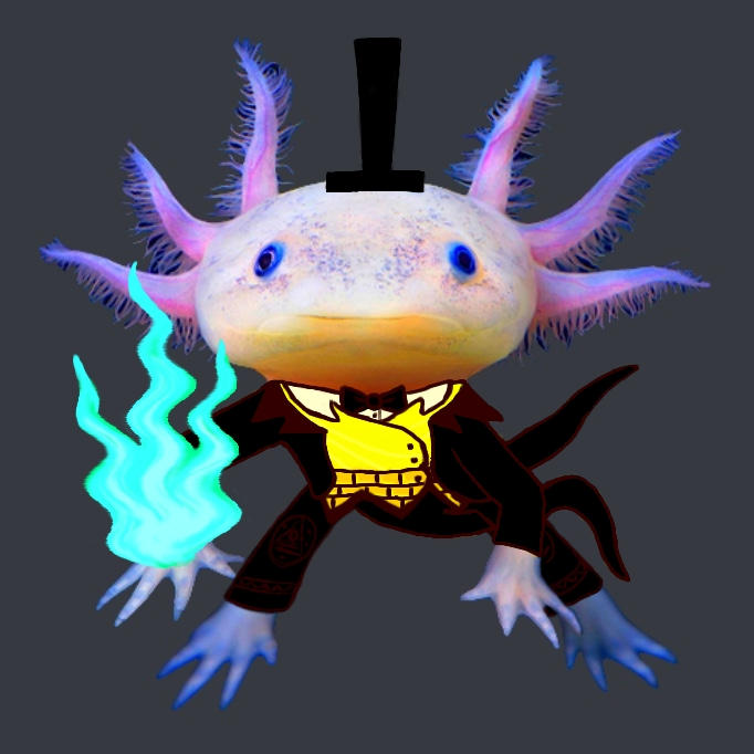 Axolotl Bill Cipher By Lolamacon On Deviantart