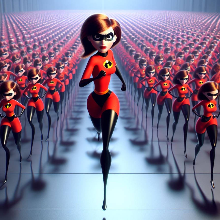 Elastic Girl Clones By Jasmines2085 On Deviantart