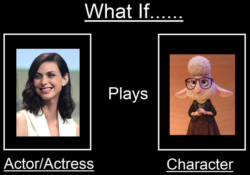 What If Morena Baccarin Played Dawn Bellwether By Scottyiam On Deviantart