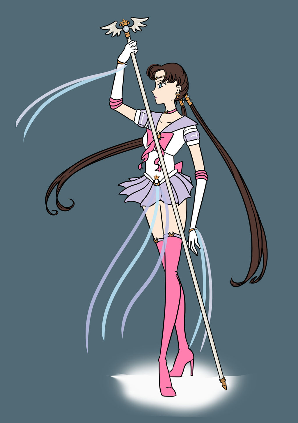 Naoko Takeuchi Style Crystal Sailor Moon By Hoshi Kou On Deviantart