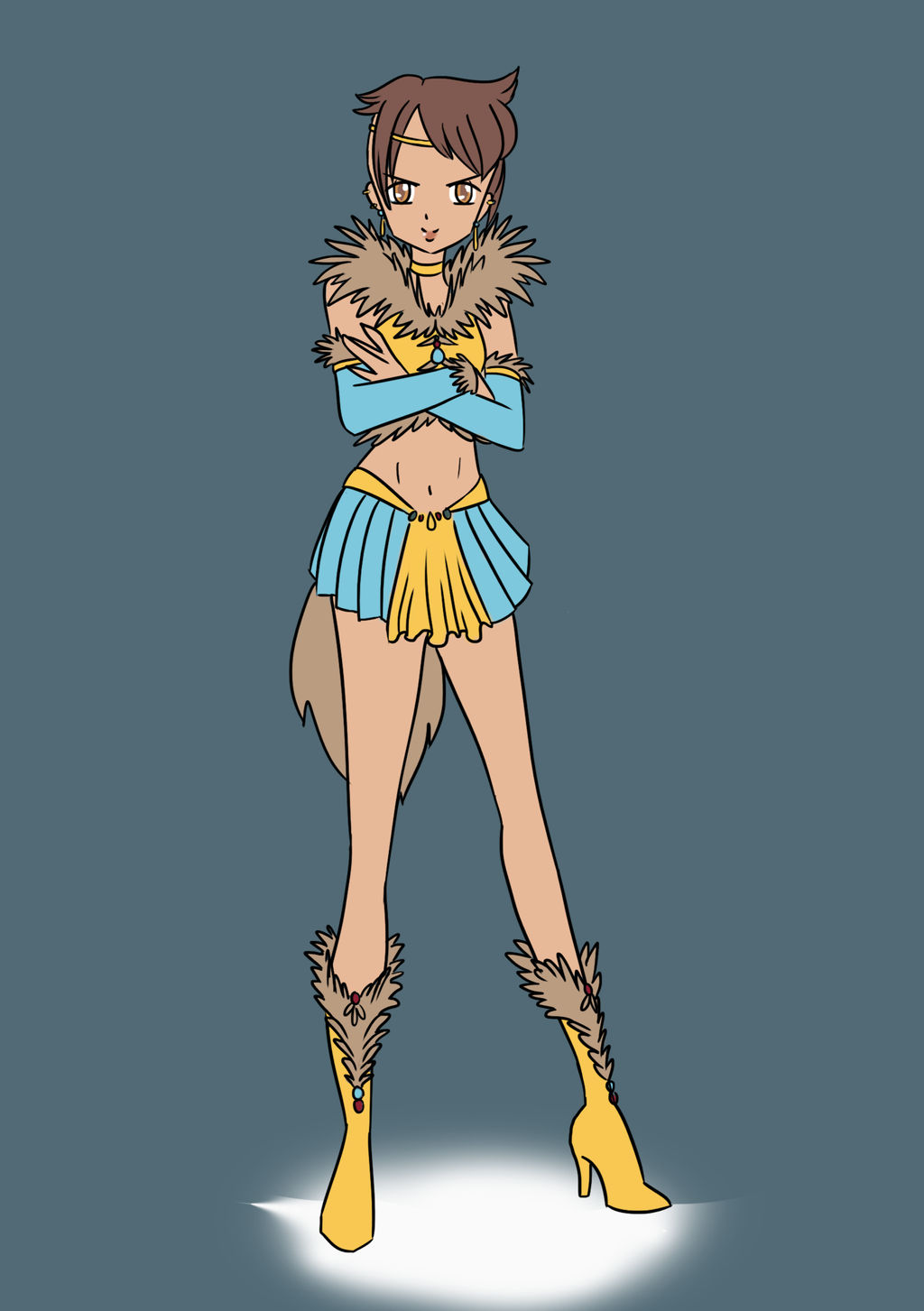 Naoko Takeuchi Style Sailor Coyote By Hoshi Kou On Deviantart