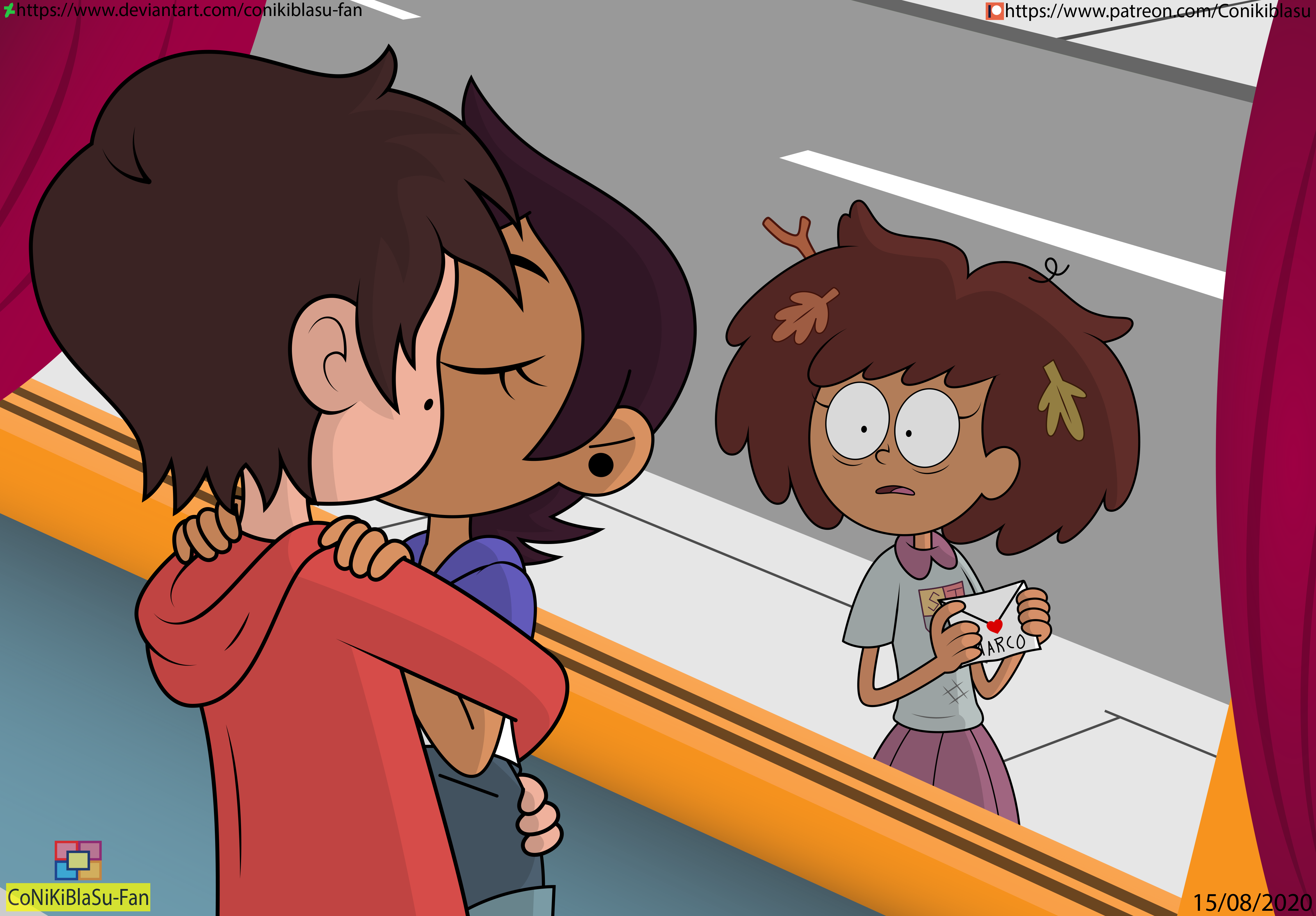Marco Diaz X Luz Noceda By Conikiblasu Fan On Deviantart