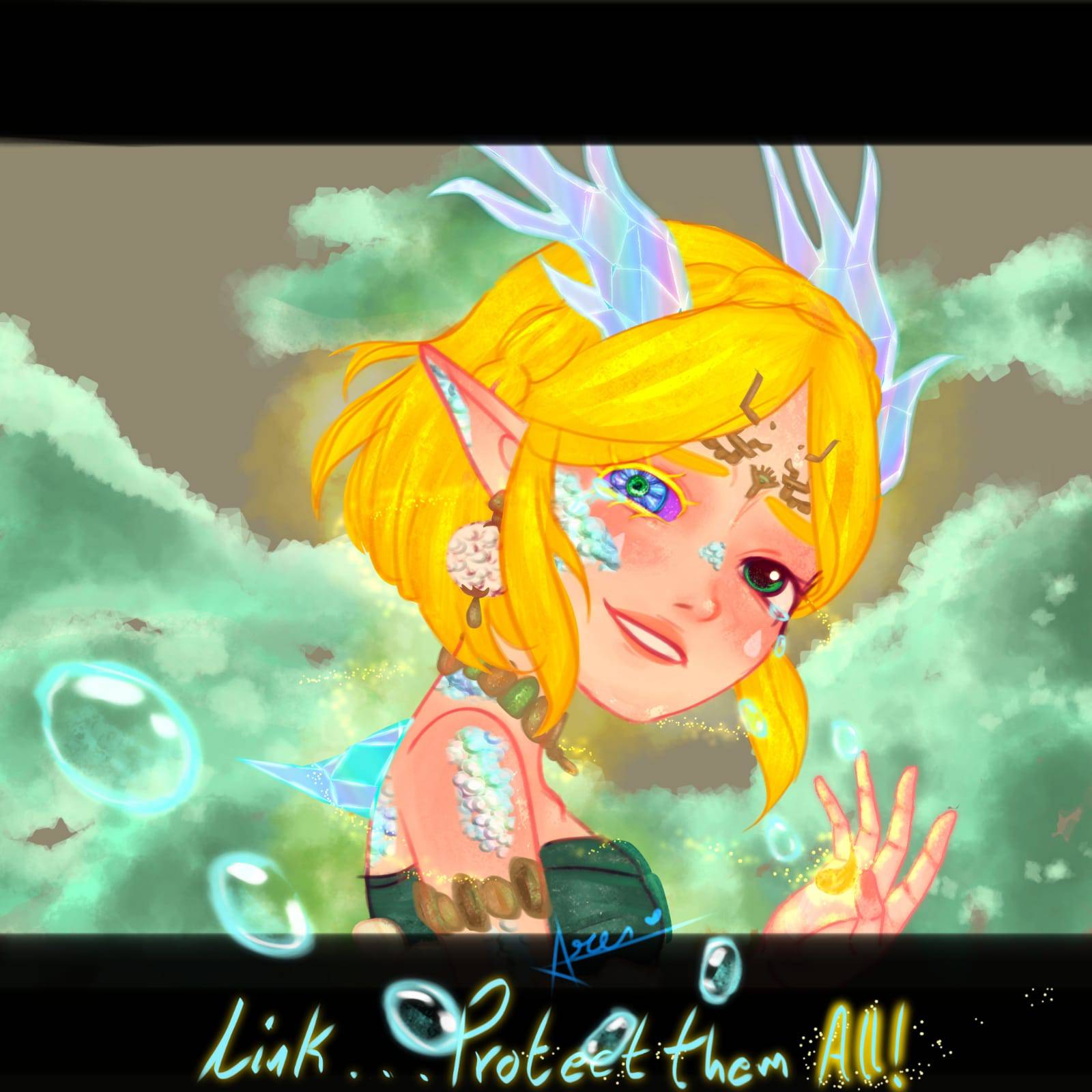Queen Zelda From Totk By Tdarte On Deviantart