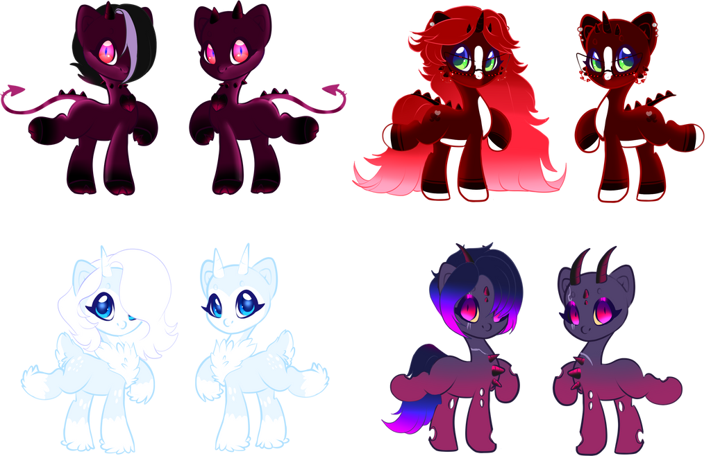 MLP demonic Adopts OTA Open by SakiMiaji on DeviantArt MLP demonic Adopts OTA Open by SakiMiaji on DeviantArt