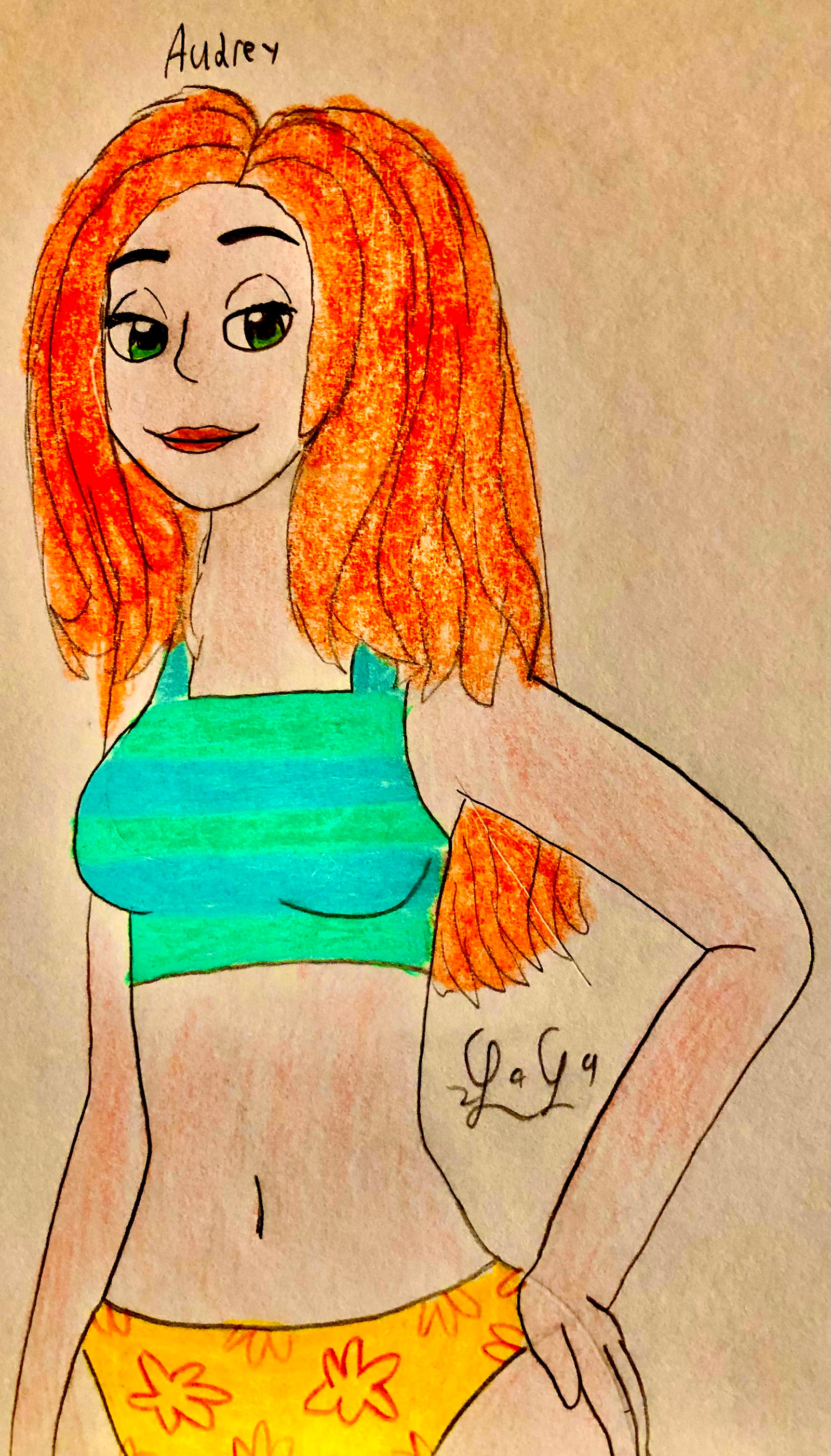Audrey The Lorax In A Bikini By Lugialover249 On Deviantart