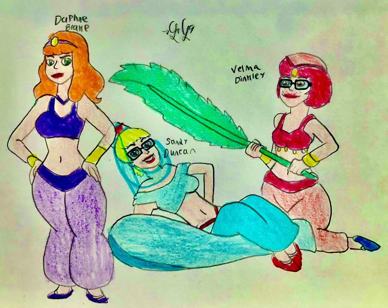 Sandy Duncan In Scooby Doo And Guess Who By Lugialover249 On Deviantart